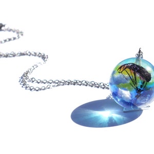 Parachute Gliding in the Sky Pendant/necklace - Etsy