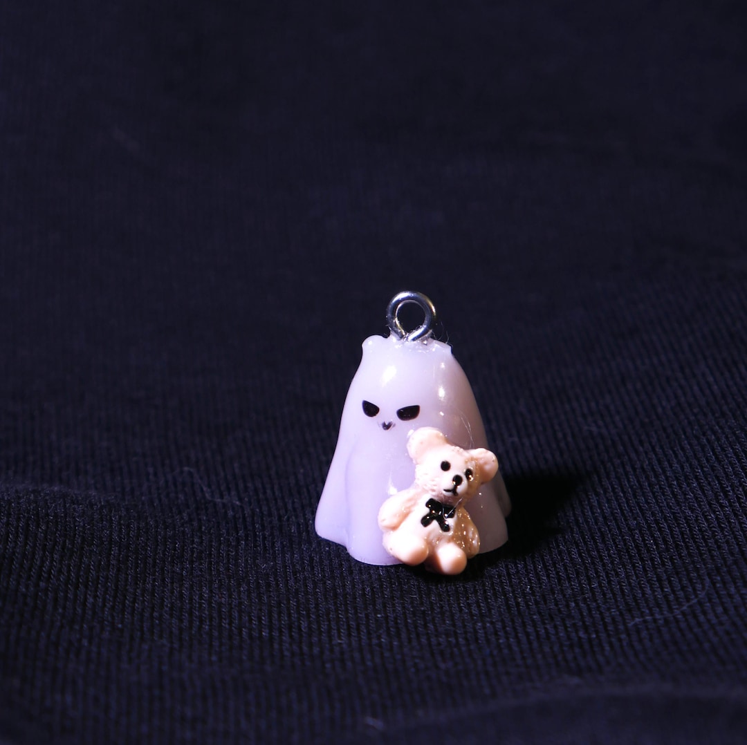 Cute Ghost Holding a Cute Teddy-plushy - Etsy
