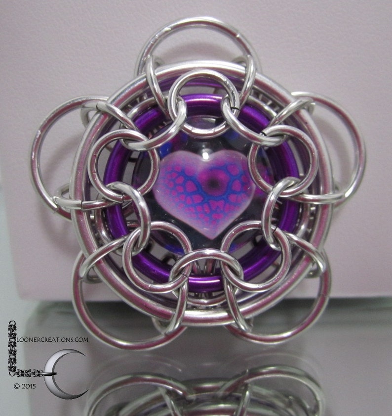 Chainmaille Tutorial Chained Daisy© A Looner Creations - Etsy