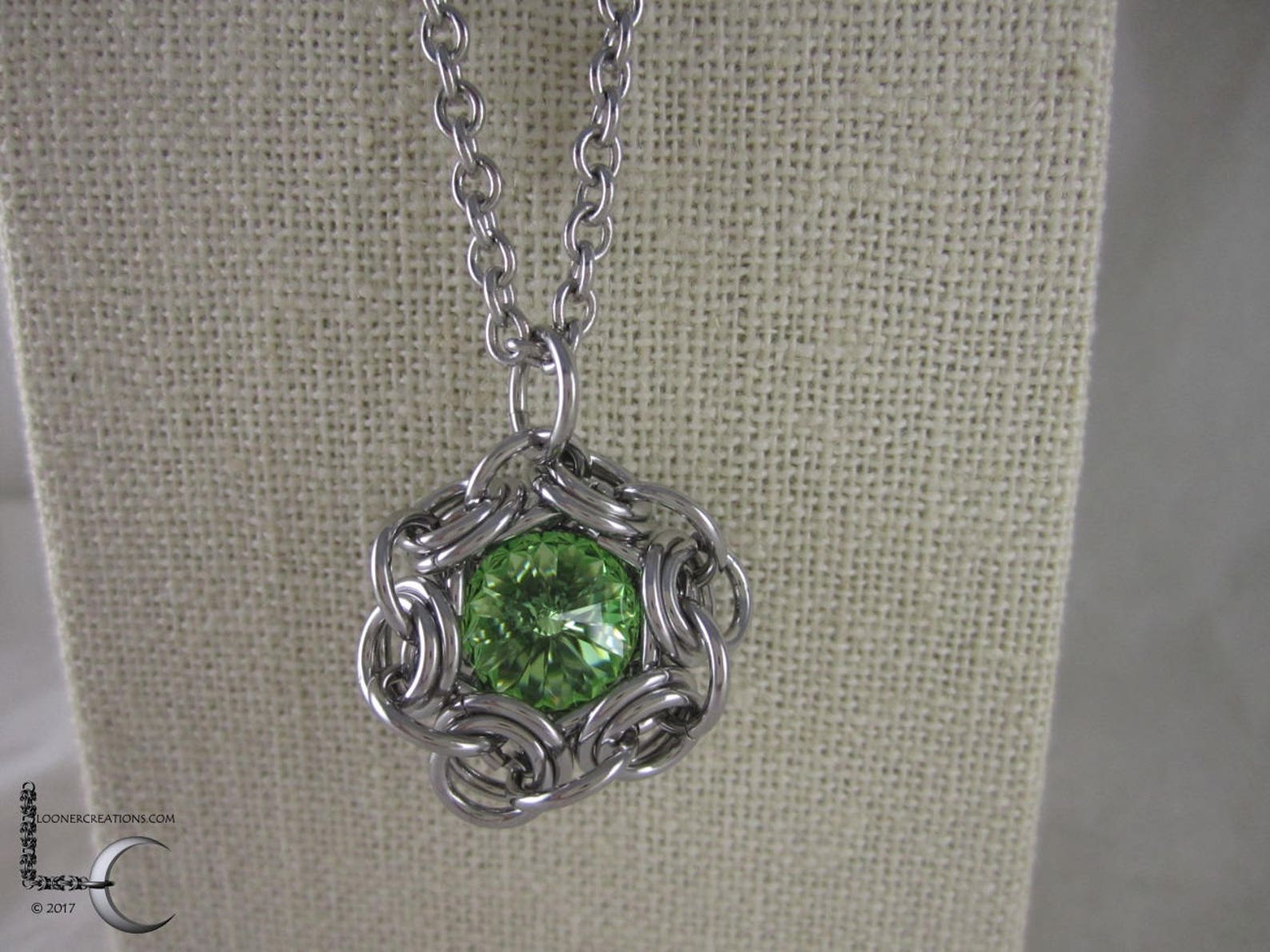 Chainmaille Tutorial Tricksy© Chainmaille Captured Crystal - Etsy