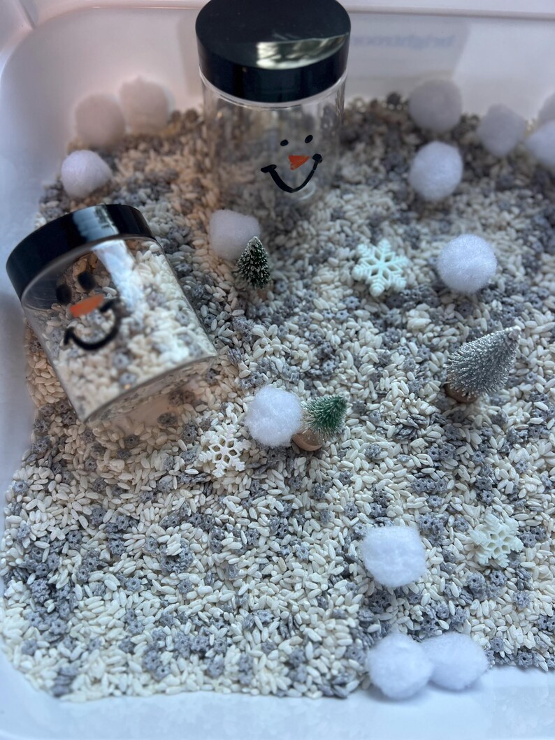 Winter Wonderland Sensory Kit for Kids | Snow Play Bin | Hands-on ...