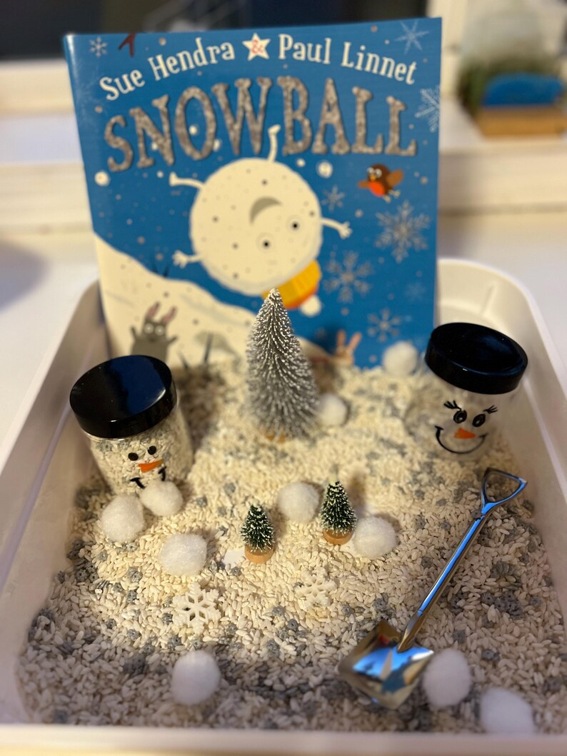 Winter Wonderland Sensory Kit for Kids | Snow Play Bin | Hands-on ...