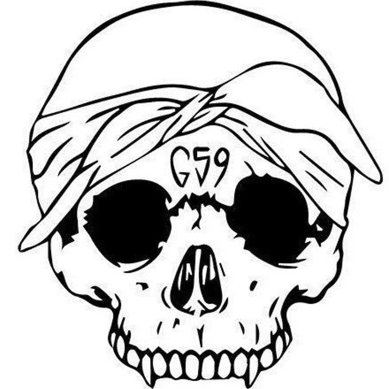 G59 Skull - Etsy