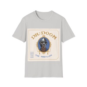 Dr MF DOOM "the Madvillain" Album Cover Mashup Illustration on a Unisex ...