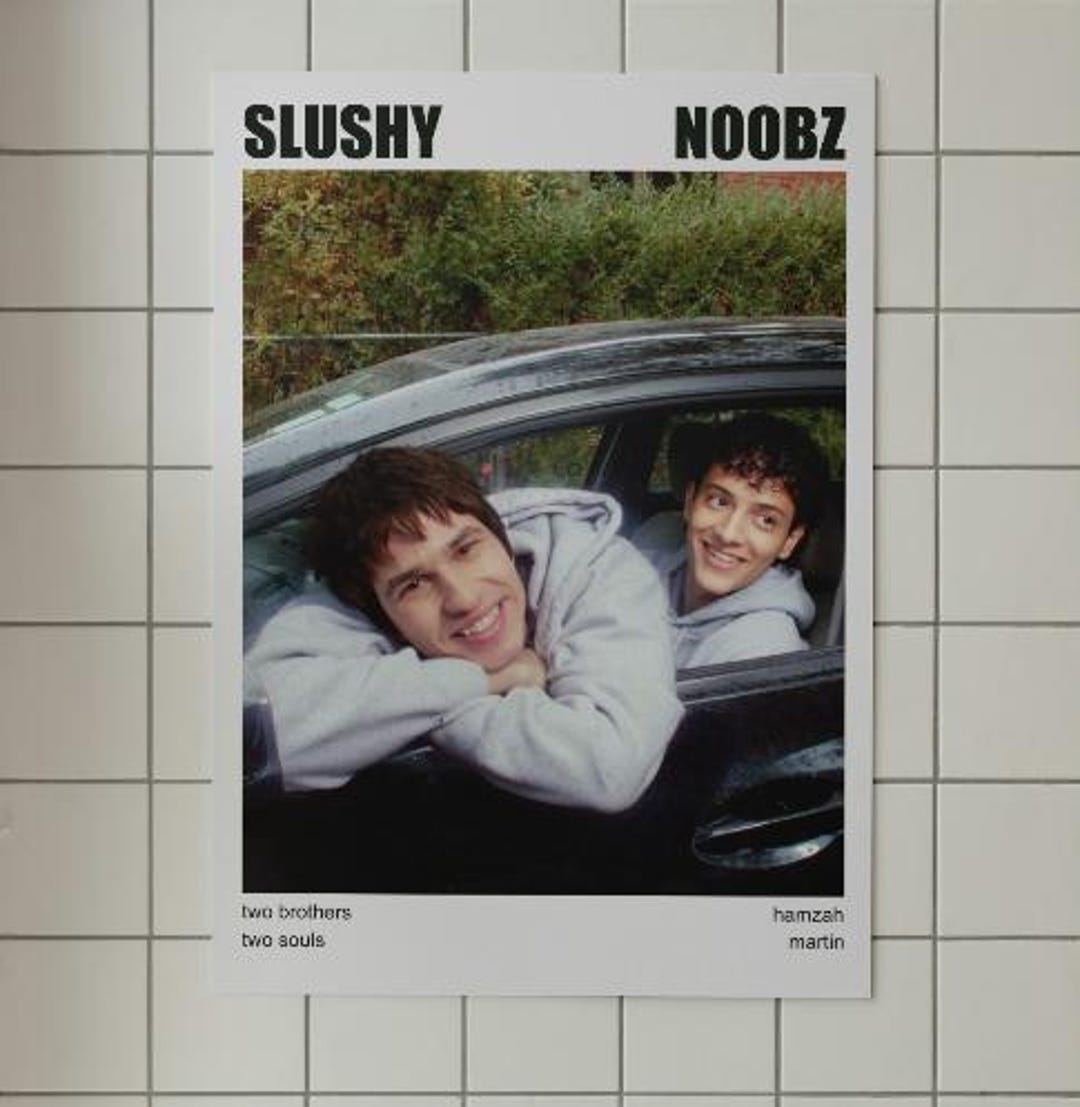 SLUSHY NOOBZ Magazine Cover Poster! - Etsy UK