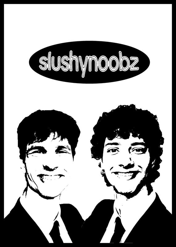 Noobz Poster SLUSHY NOOBZ Magazine Cover Poster! Etsy