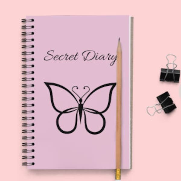 Pink Diary - Etsy