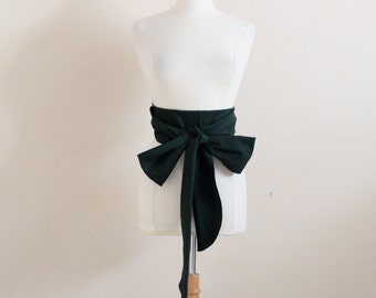 Two cotton obi sashes made to order | Etsy