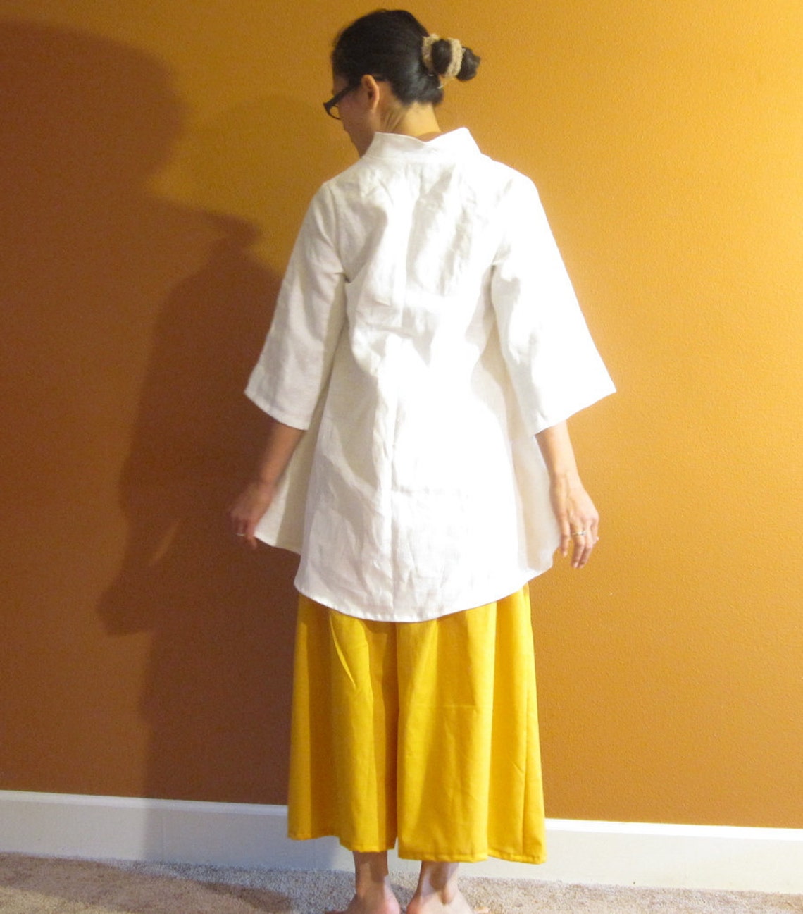 Custom Linen Blouse - Etsy