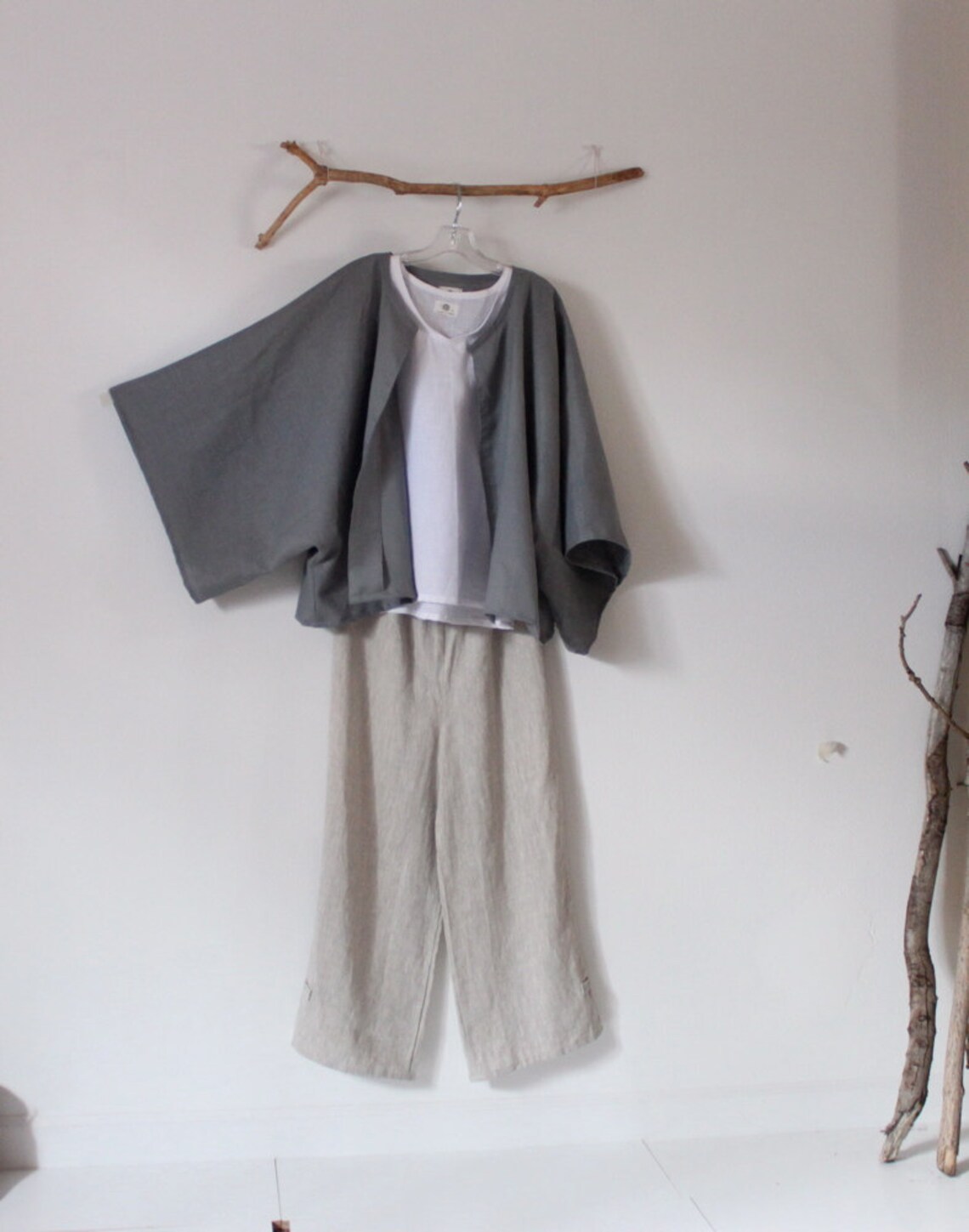 Minimalist Linen Jacket - Etsy