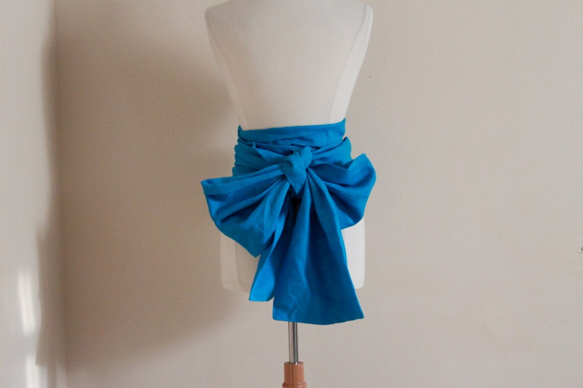 Custom Linen Wide Yukata Obi Made to Order - Etsy