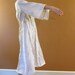 Custom Fan Pleats Linen Dress - Etsy