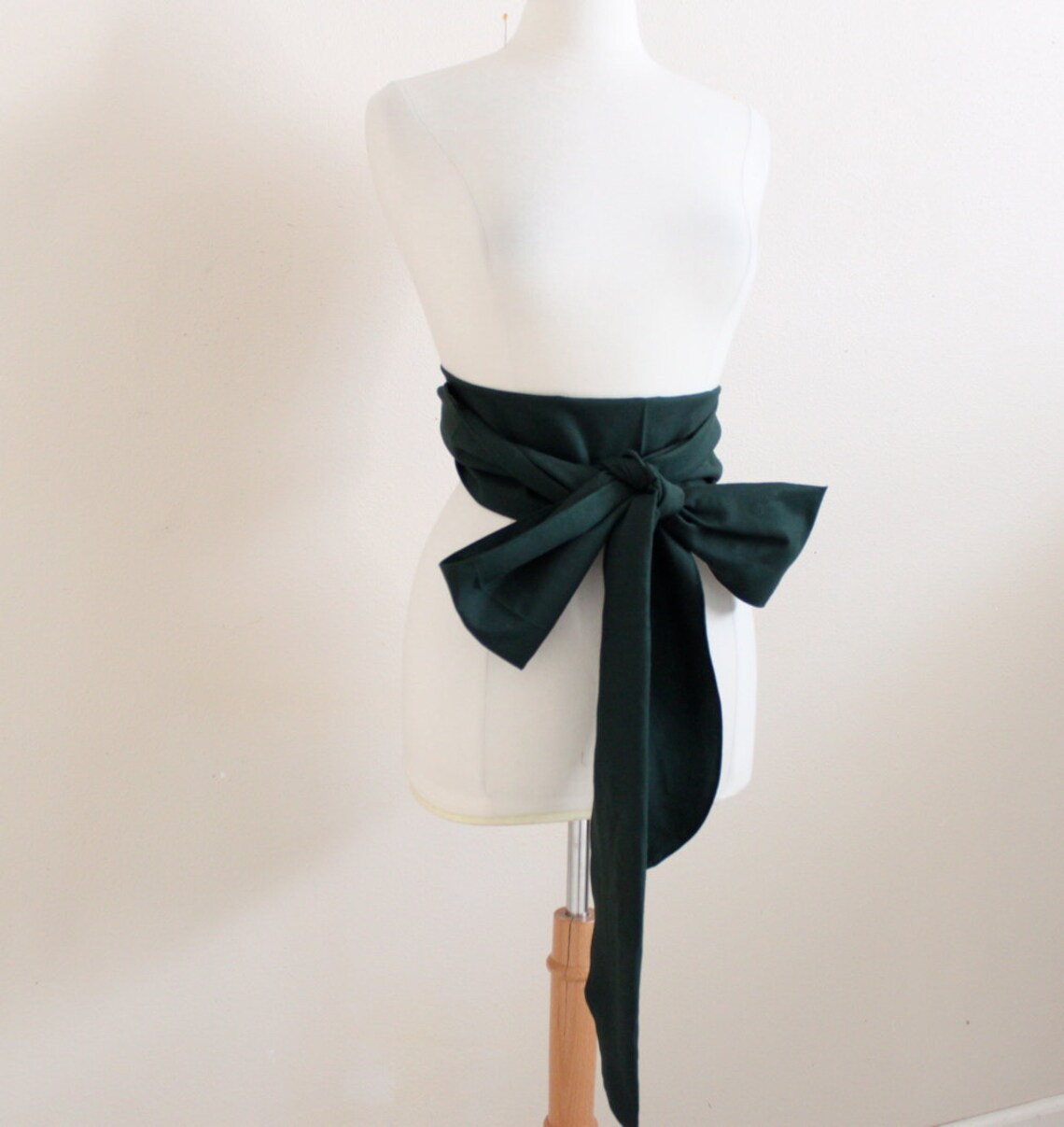 Cotton Obi With Curved End Made to Order | Etsy