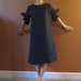 Custom Smocked Spiky Sleeves Linen Dress - Etsy