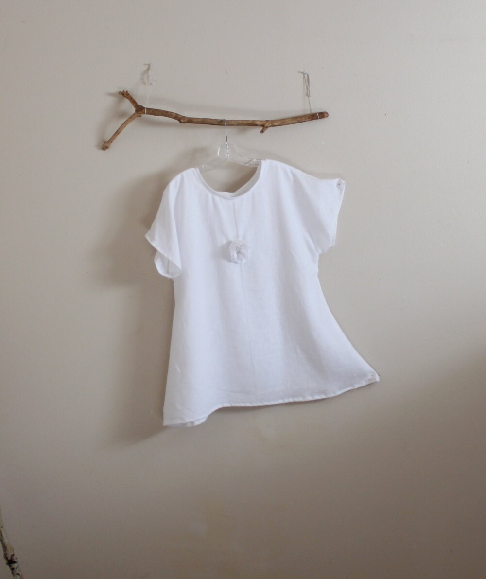 Custom Linen Wavy Tunic Top - Etsy