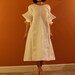 Custom Smocked Spiky Sleeves Linen Dress - Etsy