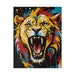 Stunning Digital Lion Art Canvas Wall Decor - Matte Canvas, Stretched ...