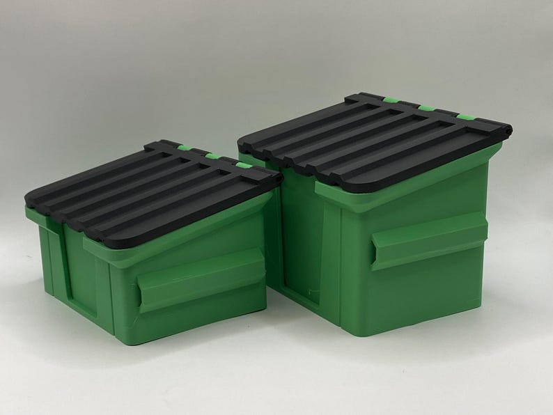 Dumpster MTG Deck Box: Commander EDH Card Storage With Magnetic Lid - Etsy