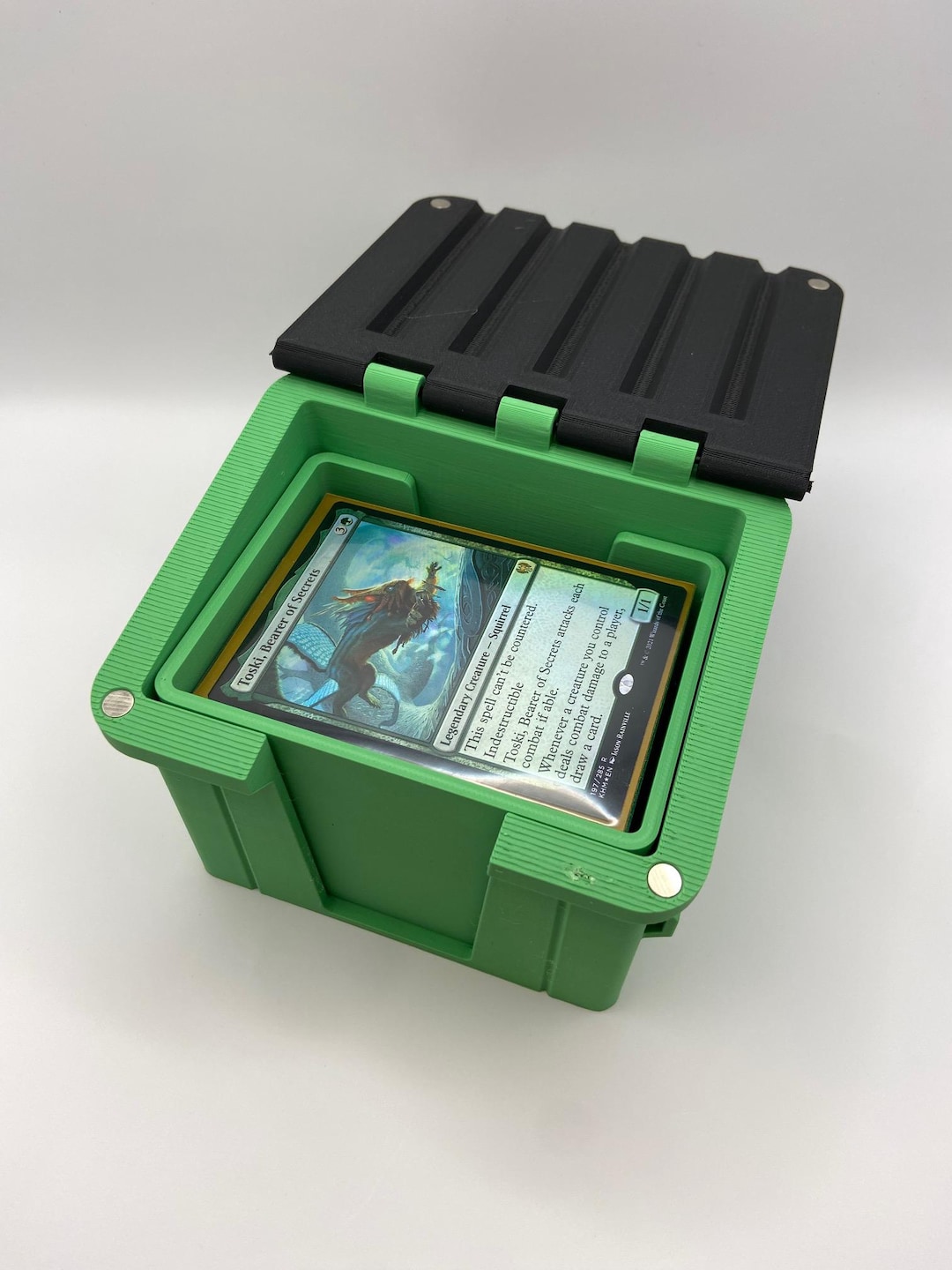 Dumpster MTG Deck Box: Commander EDH Card Storage With Magnetic Lid - Etsy