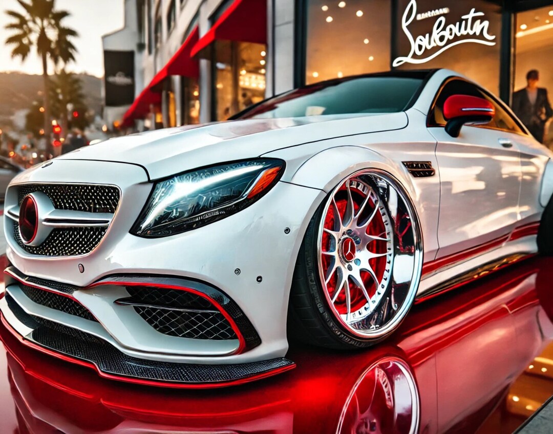 Mercedes Red Bottom Edition - Etsy