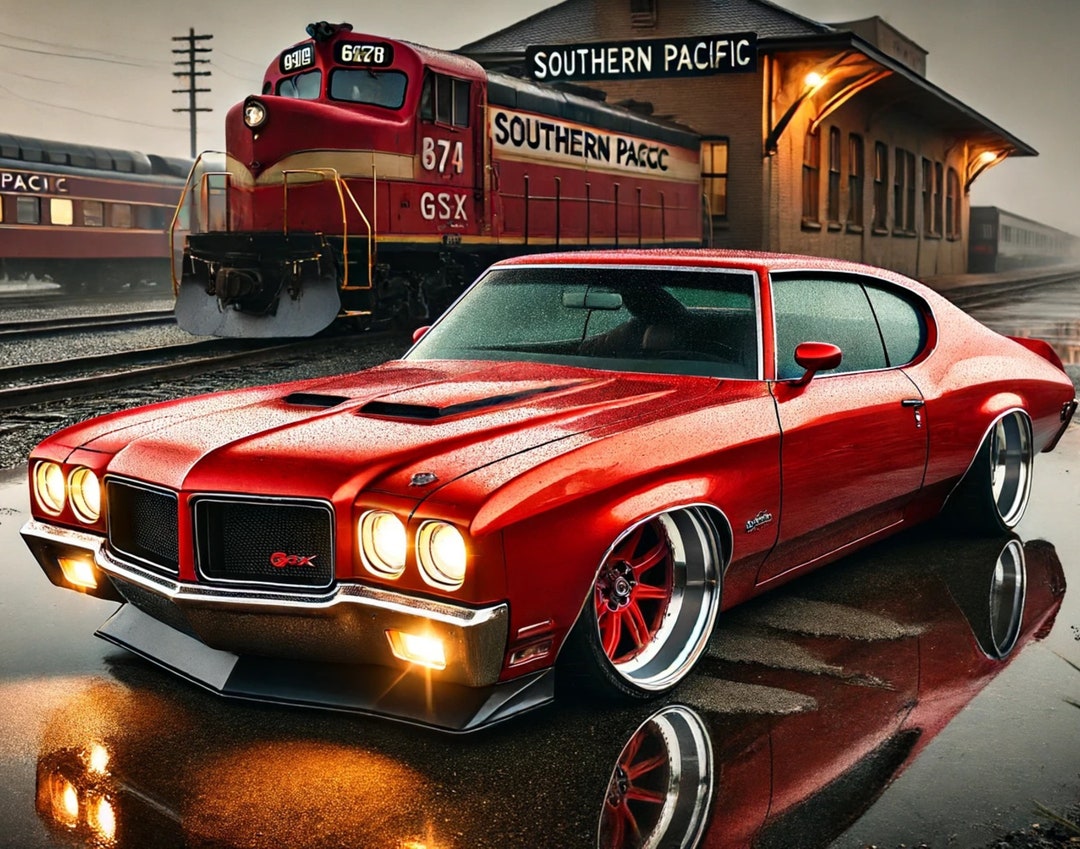 Pontiac Judge GSX Red - Etsy