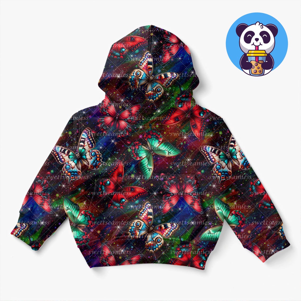 Butterfly Seamless Butterfly Pattern Cute Seamless Repeat Pattern ...