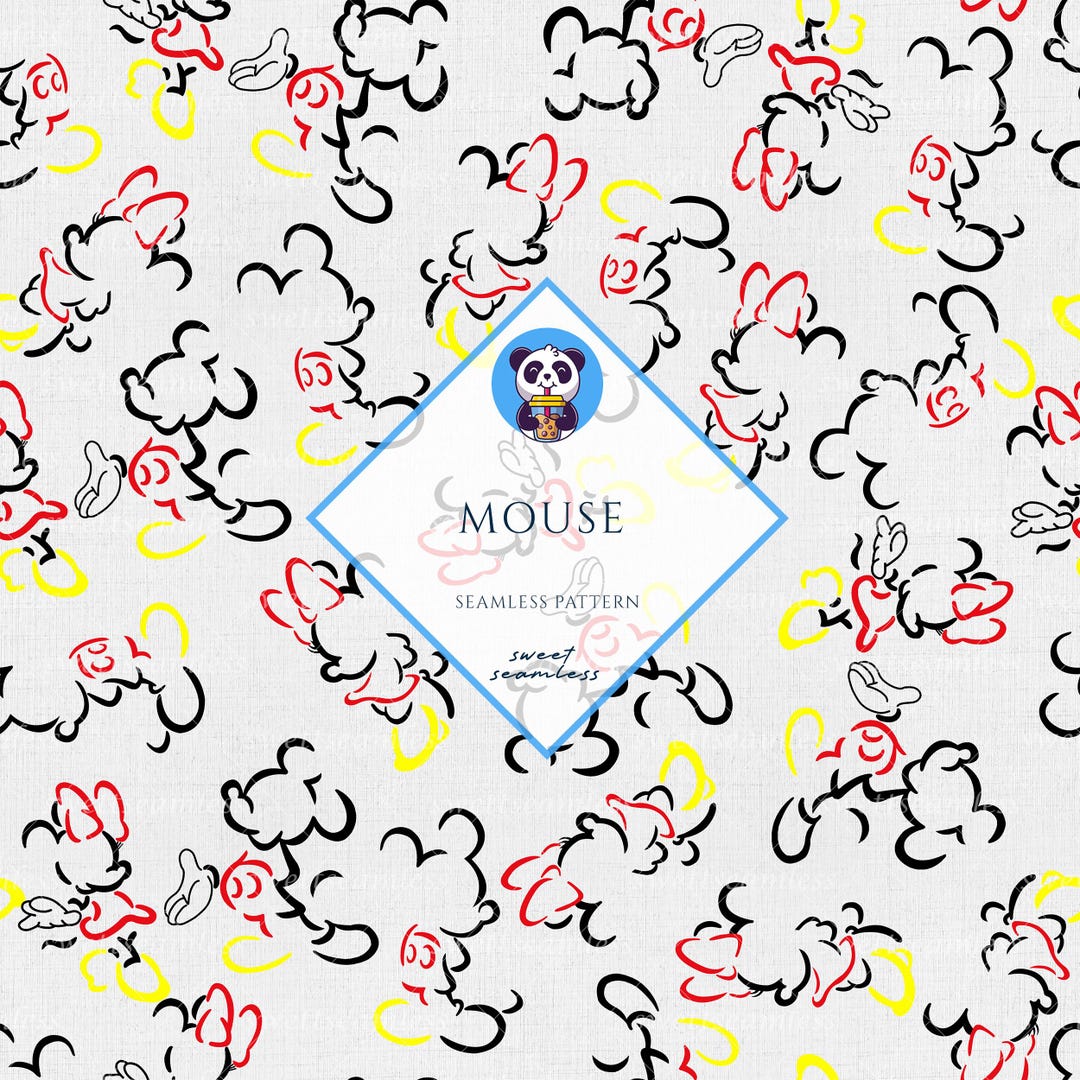 Mouse Seamless Mouse Pattern Cute Seamless Repeat Pattern Backgrounds ...