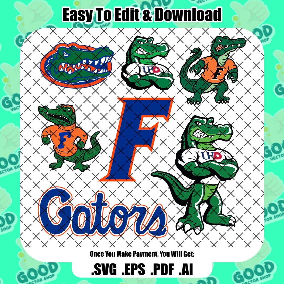 Florida Gators SVG, Gators SVG, College, Athletics, Football ...