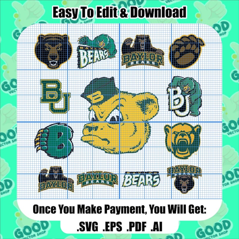 Baylor Bears - Etsy