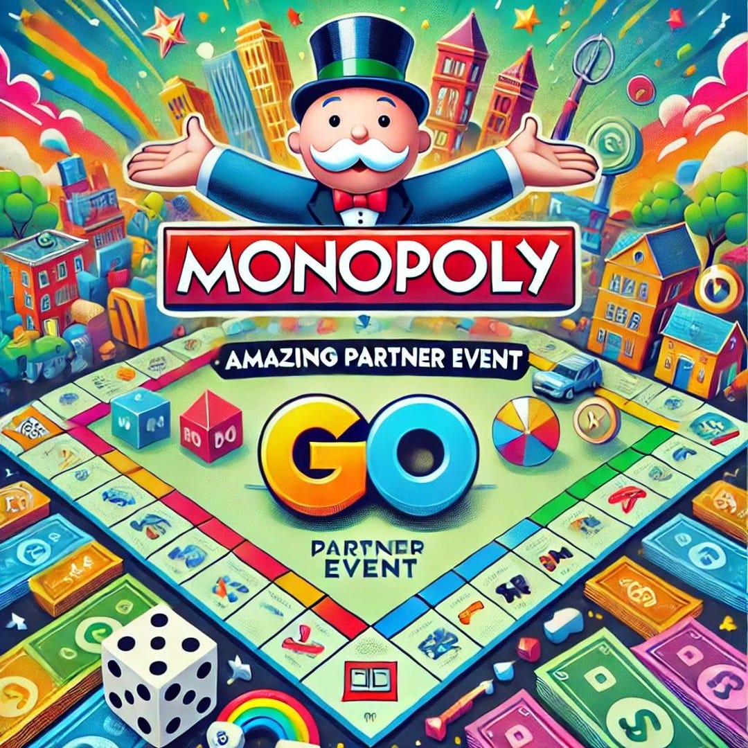 Gingerbread Partners Monopoly Go Full Carry 1 Spot - Etsy