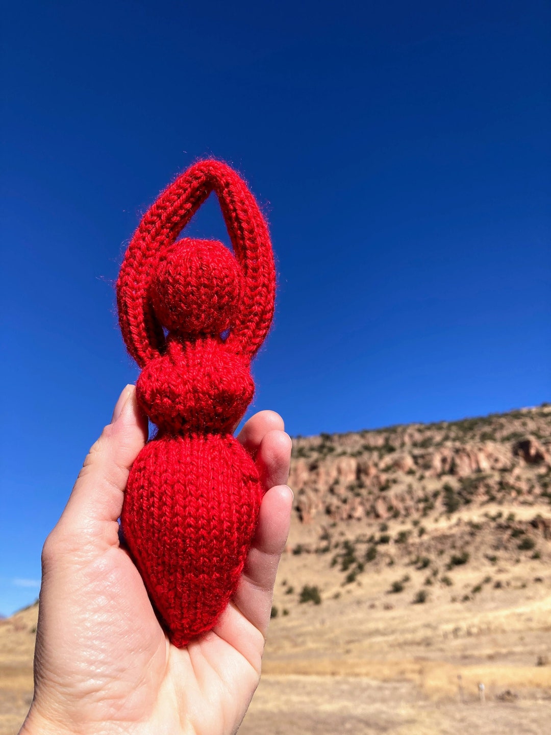 Red Moon Goddess Knitting Pattern Goddess Pattern Goddess - Etsy