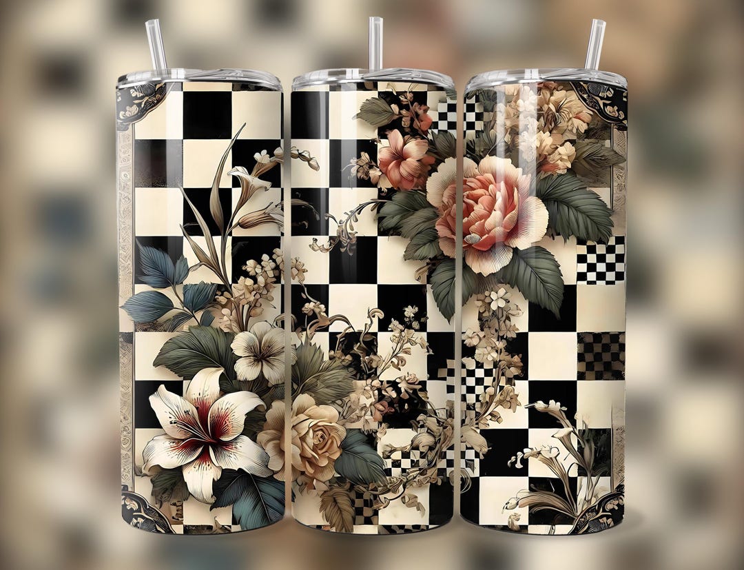 LV Tumbler Wrap, Elegant 20 Oz Sublimation Tumbler Design Inspired by ...