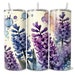 Png Floral Design Tumbler Wrap, Alcohol Ink Hyacinth 20oz Tumbler ...