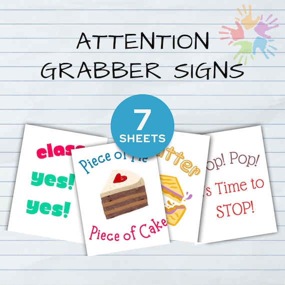 Classroom Attention Grabbers