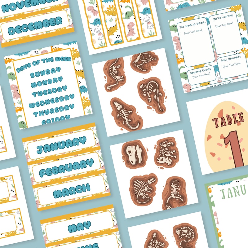 Dinosaur Theme - Etsy