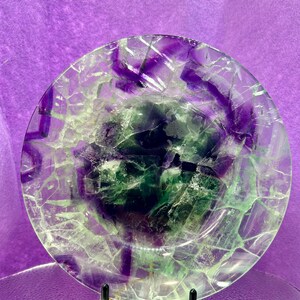 Fluorite Pedestal Plate - Etsy