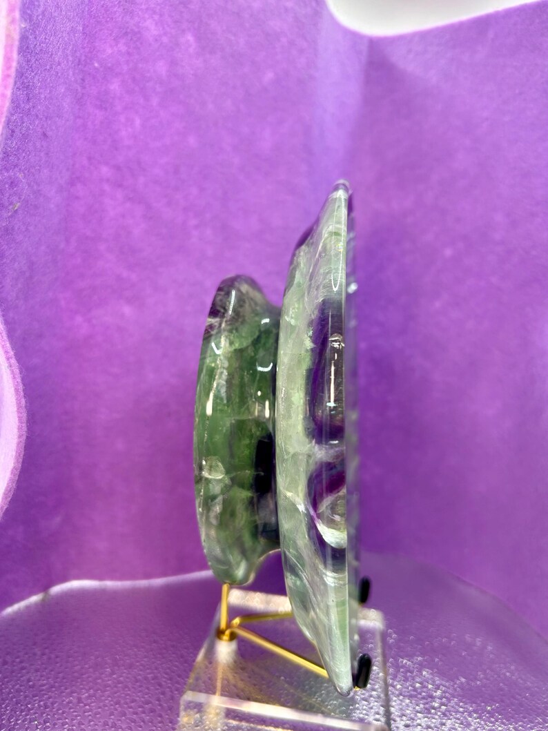 Fluorite Pedestal Plate - Etsy