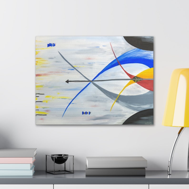 Mathieu Stability Diagram Canvas Print: Scientific Abstract Art - Etsy