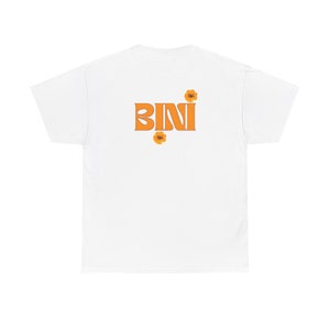 BINI Colet Cotton Shirt Concert Graphic Tee Blooms Biniverse Fanmade ...