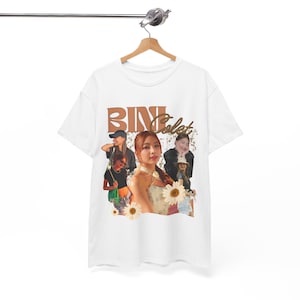BINI Colet Cotton Shirt Concert Graphic Tee Blooms Biniverse Fanmade ...