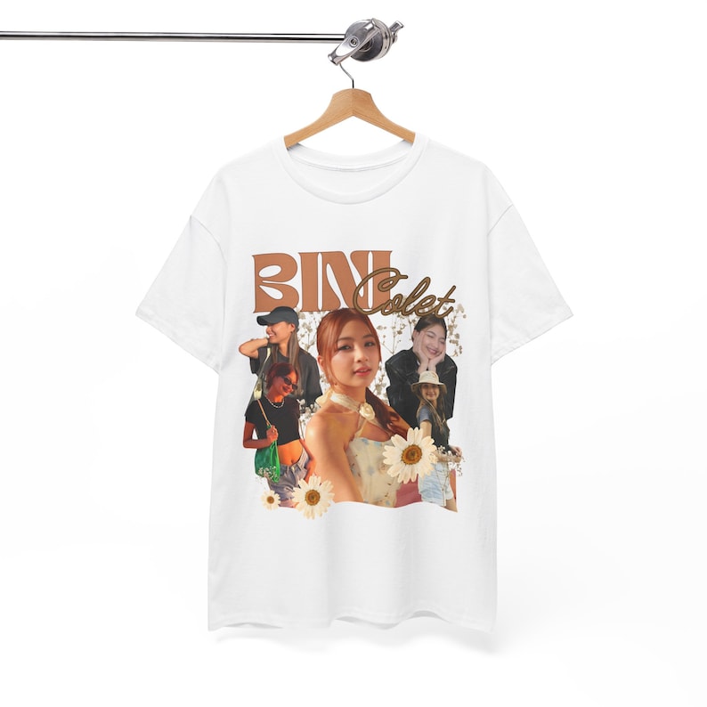 BINI Colet Cotton Shirt Concert Graphic Tee Blooms Biniverse Fanmade ...