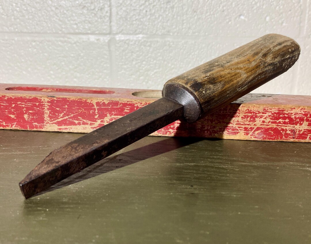 Vintage WM Hatchell & Co Mortice Chisel 19/32 Cast Steel Pig Sticker No ...