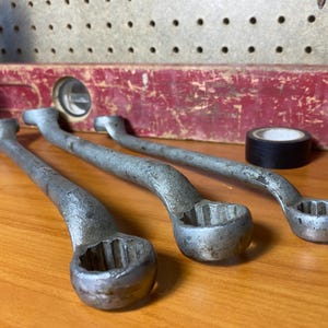 Hinsdale Double Offset Box Wrench Set Vintage Mechanic Tools ...