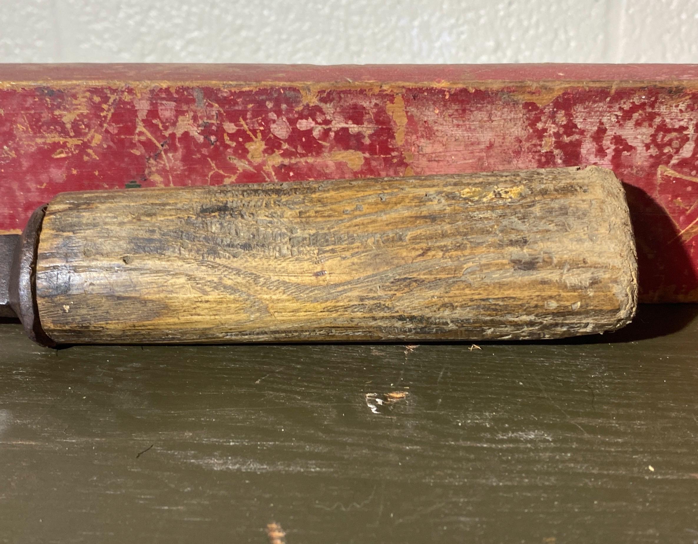 Vintage WM Hatchell & Co Mortice Chisel 19/32 Cast Steel Pig Sticker No ...