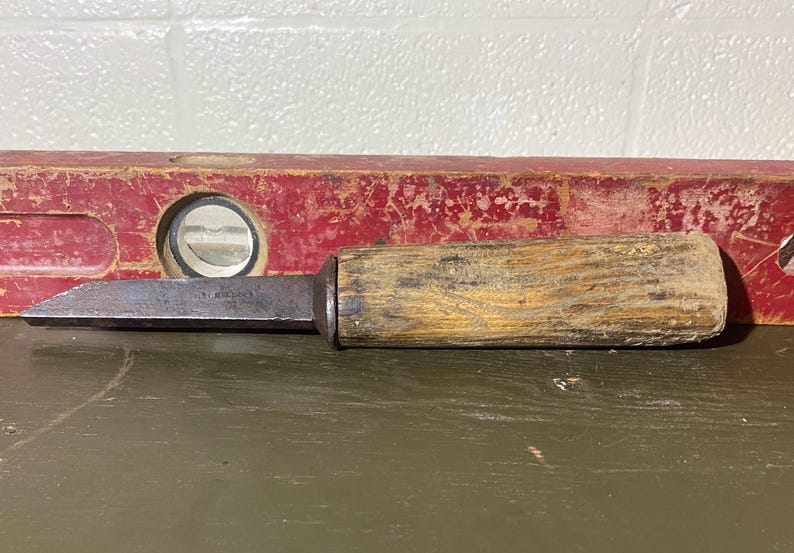 Vintage WM Hatchell & Co Mortice Chisel 19/32 Cast Steel Pig Sticker No ...