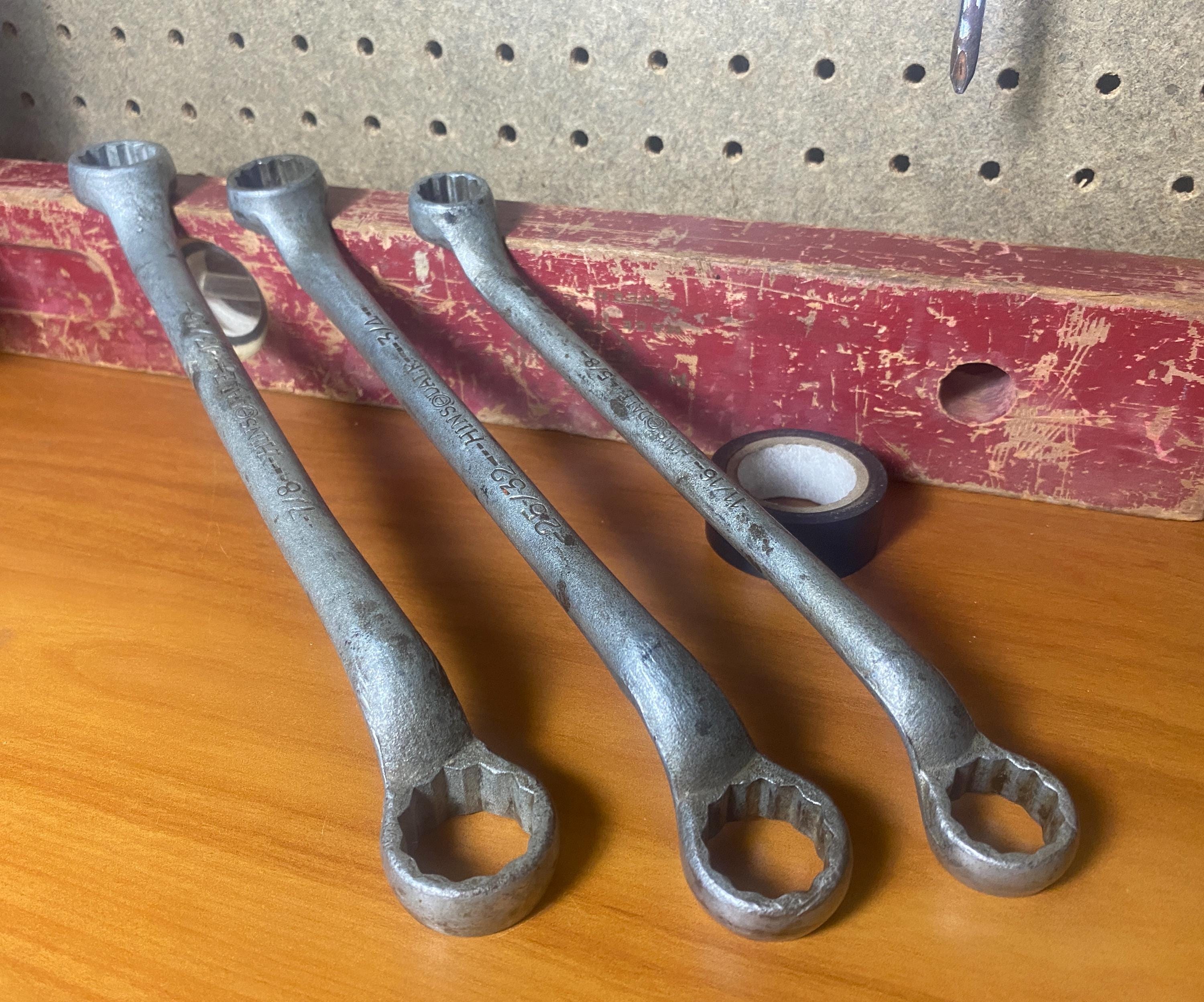 Hinsdale Double Offset Box Wrench Set Vintage Mechanic Tools ...