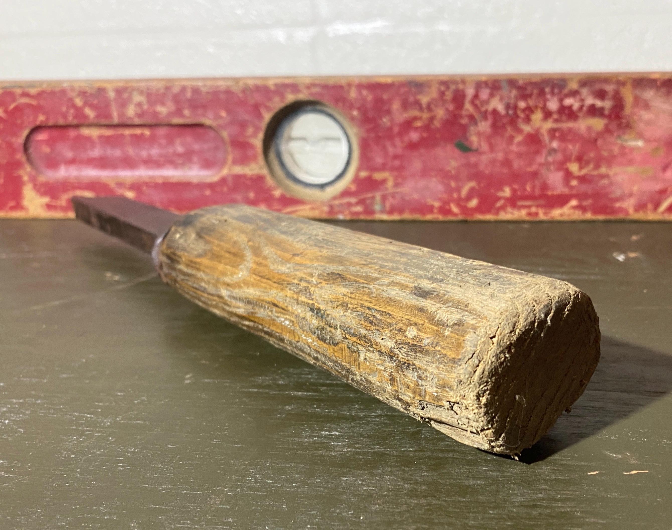 Vintage WM Hatchell & Co Mortice Chisel 19/32 Cast Steel Pig Sticker No Handle Hand Tool ...