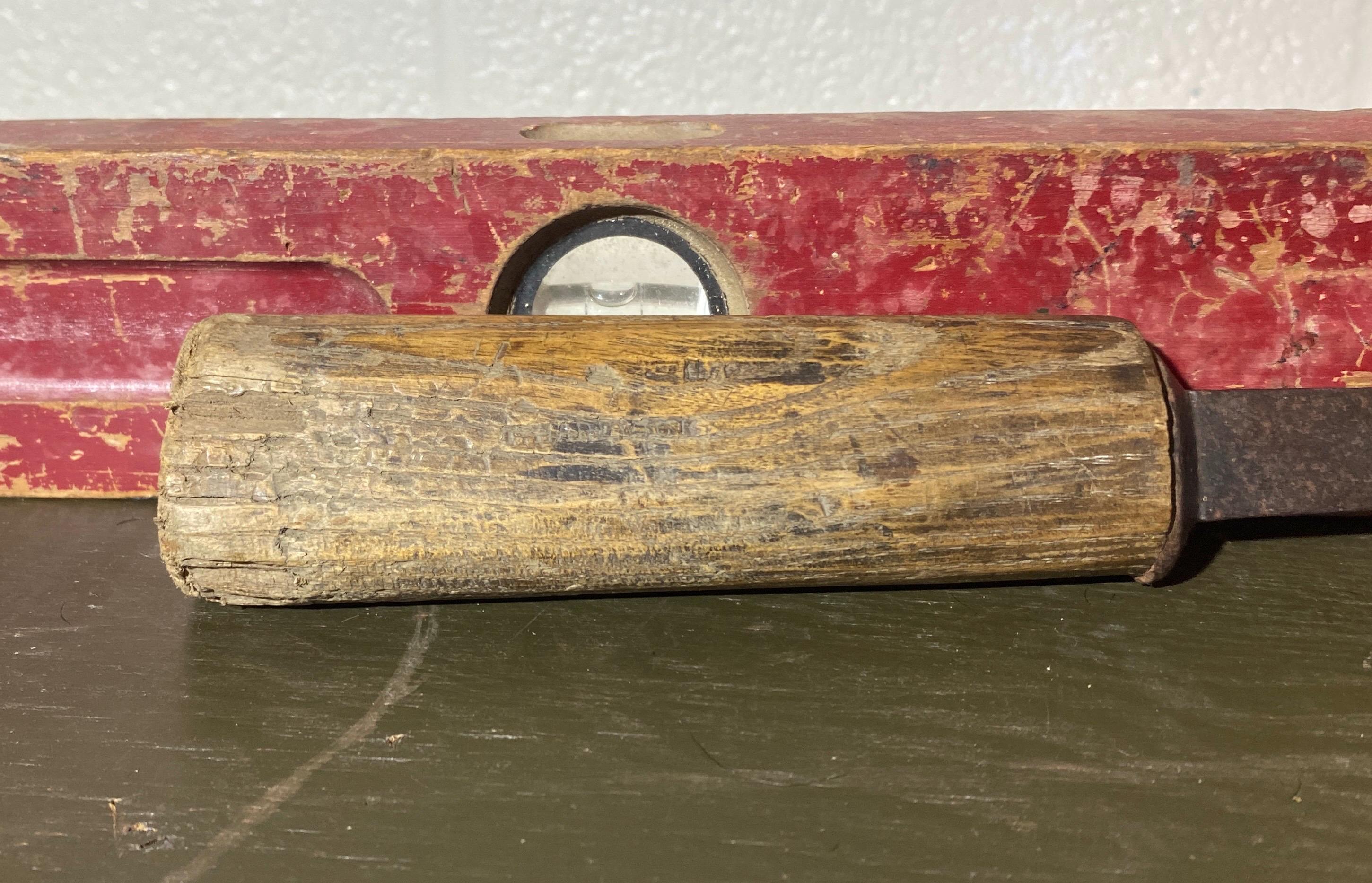 Vintage WM Hatchell & Co Mortice Chisel 19/32 Cast Steel Pig Sticker No Handle Hand Tool ...