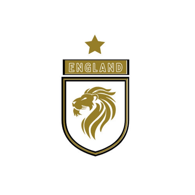 England Crest Logo SVG PNG Instant Download Prints Digital Download ...