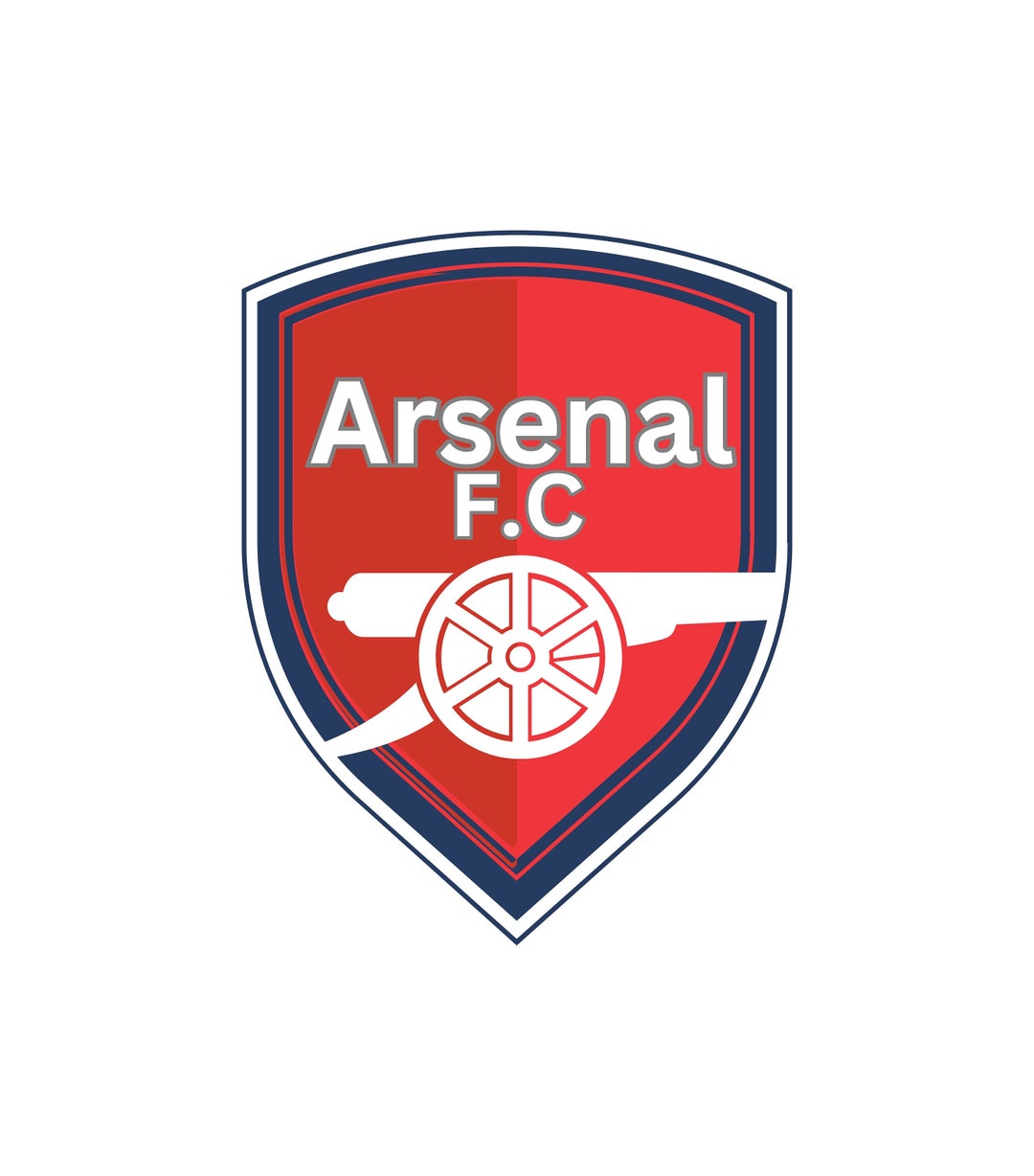 Arsenal Crest Logo SVG PNG Instant Download Prints Digital Download ...